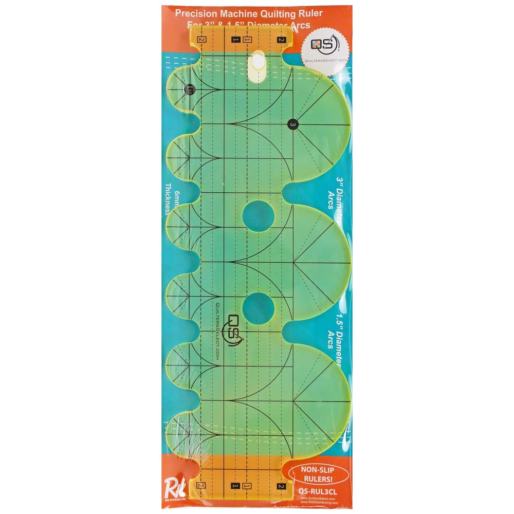 Machine Quilting Ruler 3in & 1-1/2in – Keepsake Quilting