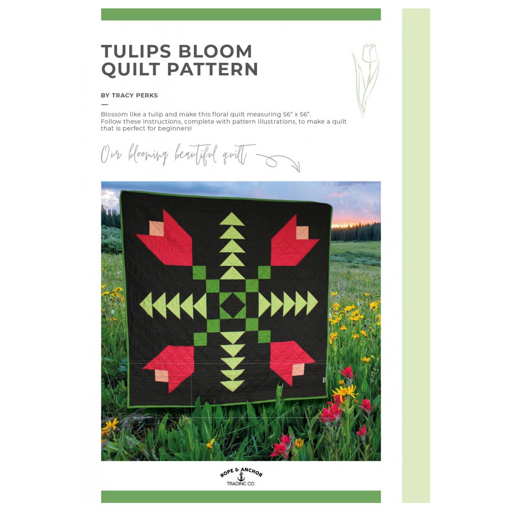 Tulips Bloom Quilt Pattern – Keepsake Quilting