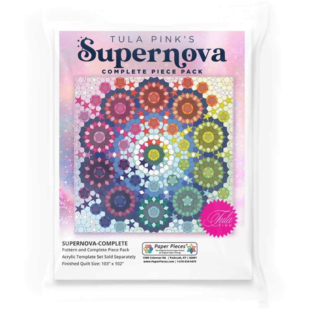 Supernova Pattern and Paper Pieces by Tula Pink – Keepsake Quilting