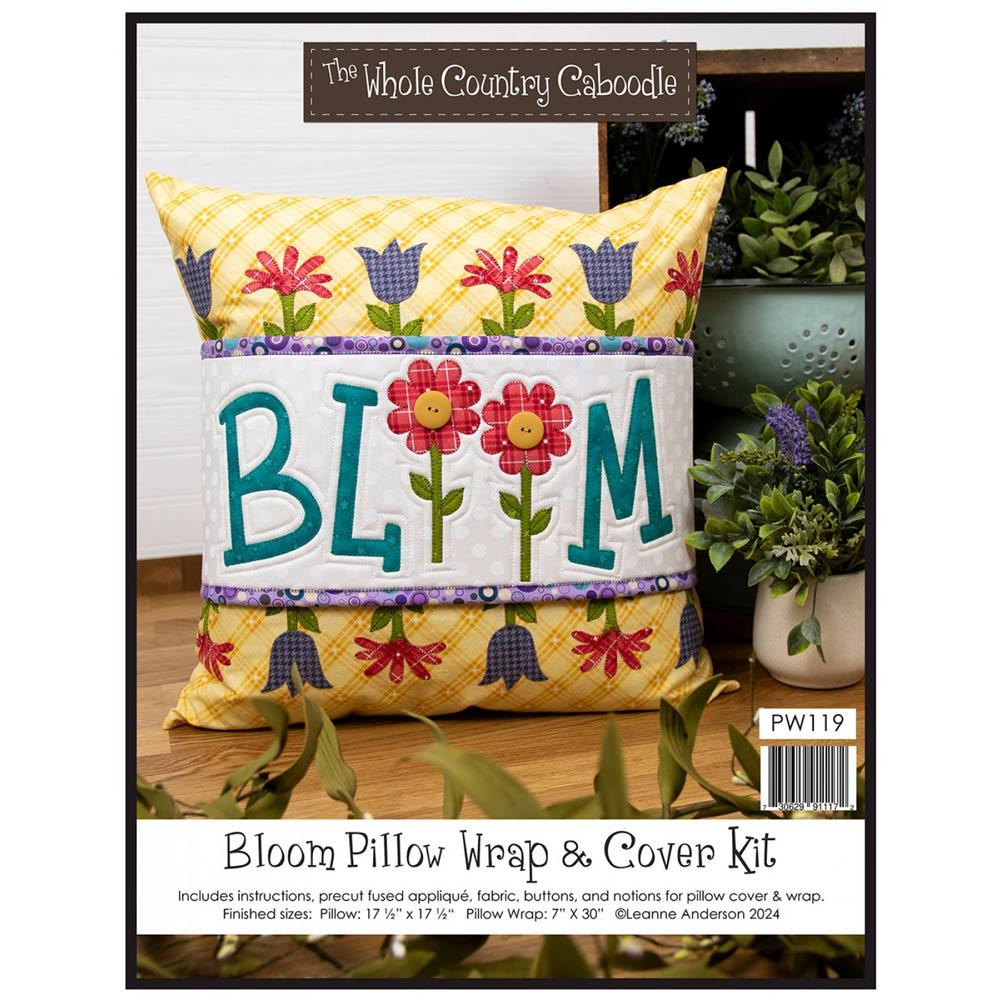 Bloom Pillow Wrap & Cover Kit - Pattern – Keepsake Quilting