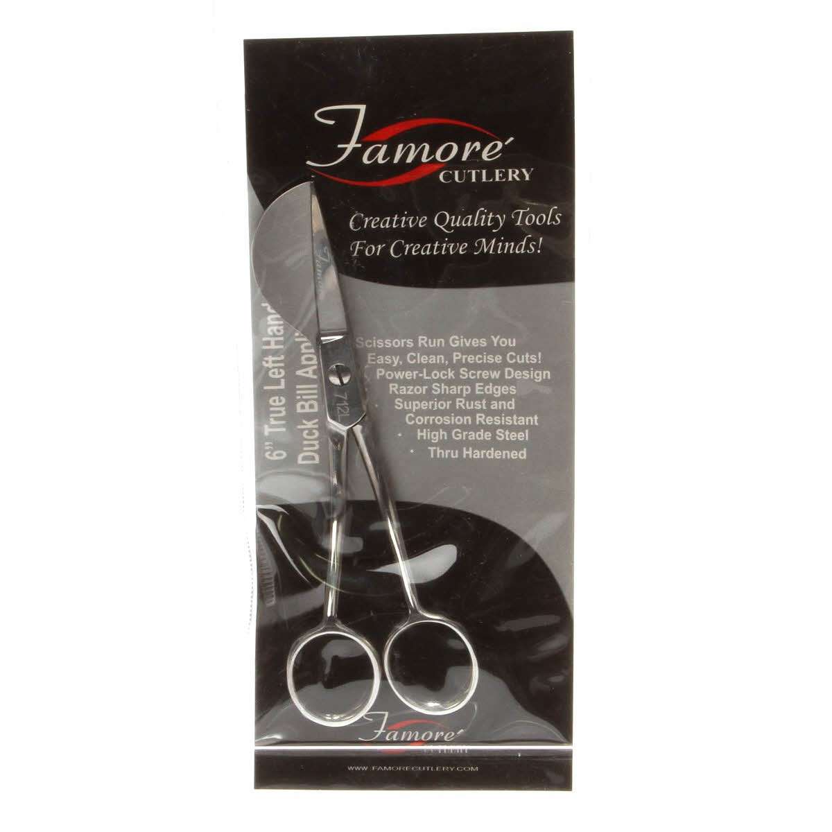 Famore Left Hand 6in Applique Scissor – Keepsake Quilting