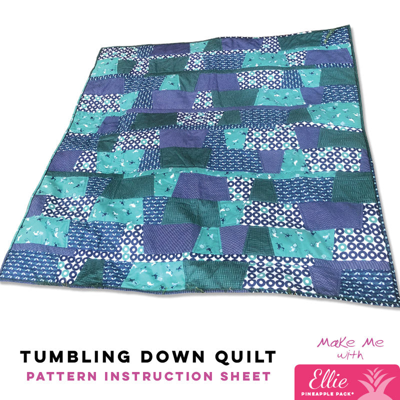 Tumbling Down Quilt - Ellie Pineapple Pack Pattern – Keepsake Quilting