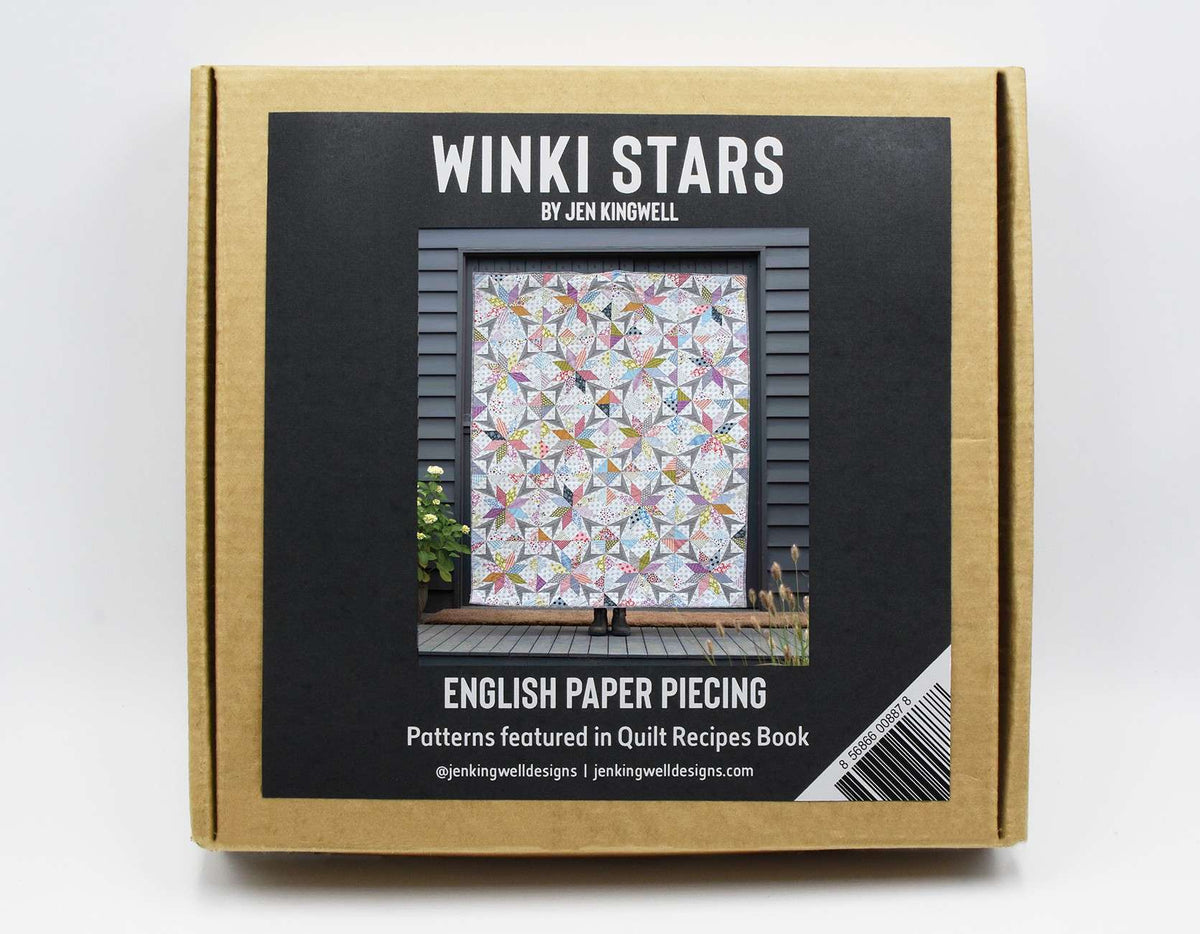 Winki Stars Complete English Paper Piecing Pack – Keepsake Quilting