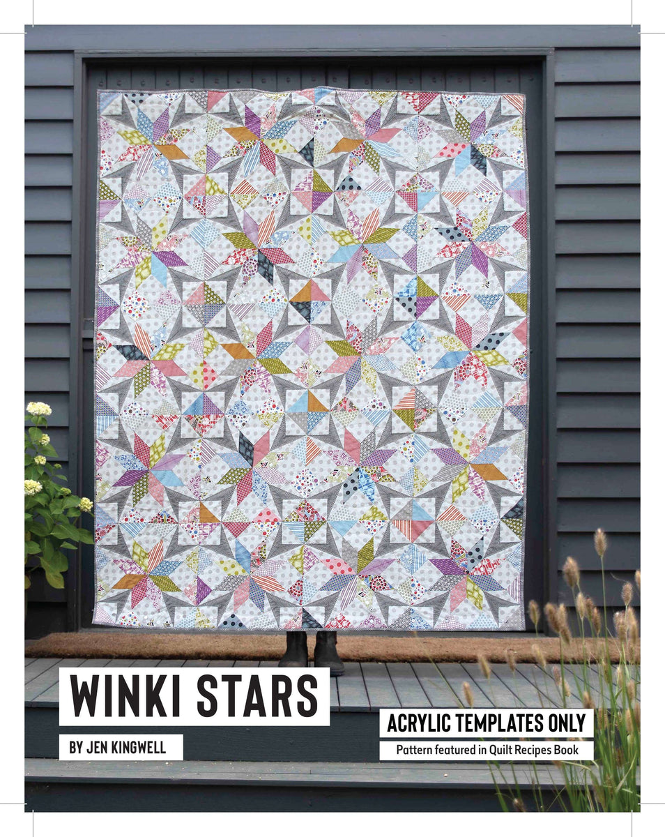 Winki Stars (Acrylic Template Only) – Keepsake Quilting