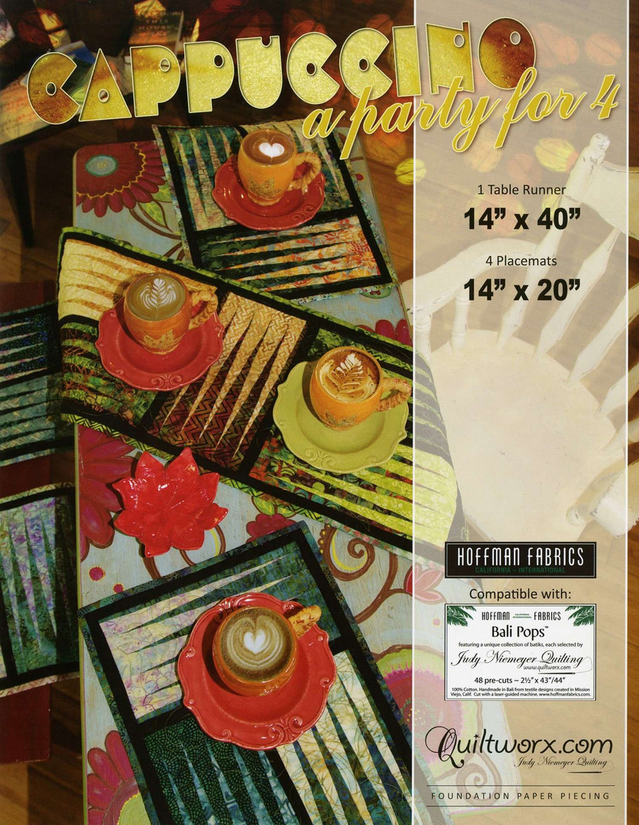 Cappuccino A Party For 4 Pattern by Judy Niemeyer – Keepsake Quilting