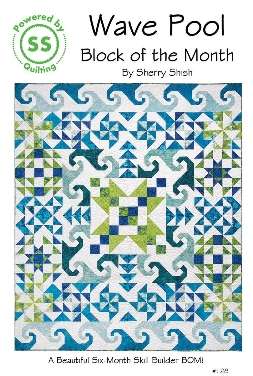 Wave Pool Block of the Month - Pattern Only – Keepsake Quilting