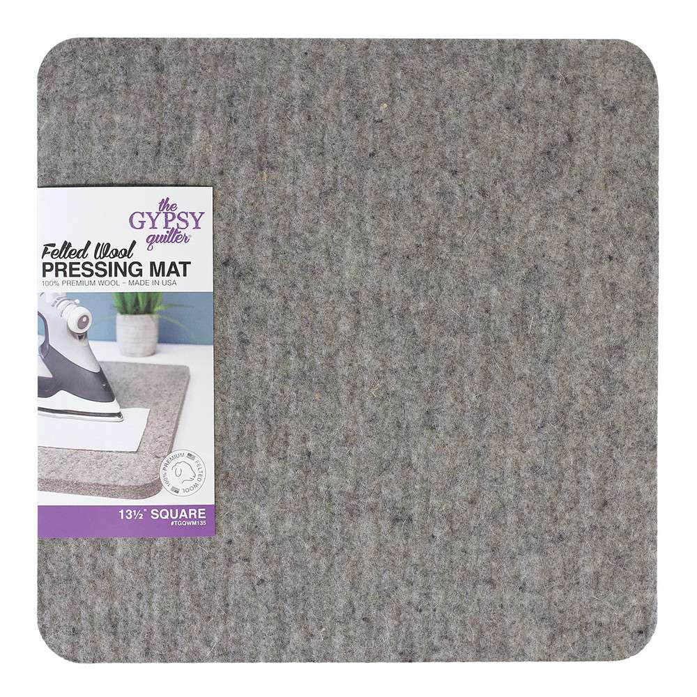 Wool Pressing Mat 13.5in x 13.5in - Gypsy Quilter – Keepsake Quilting