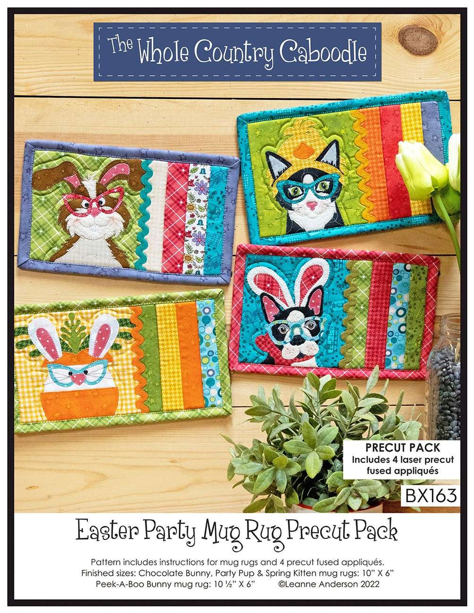 Easter Party Mug Rugs Precut Pack – Keepsake Quilting