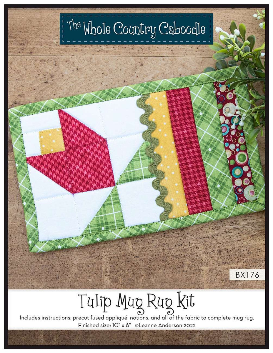 Tulip Mug Rug Kit – Keepsake Quilting
