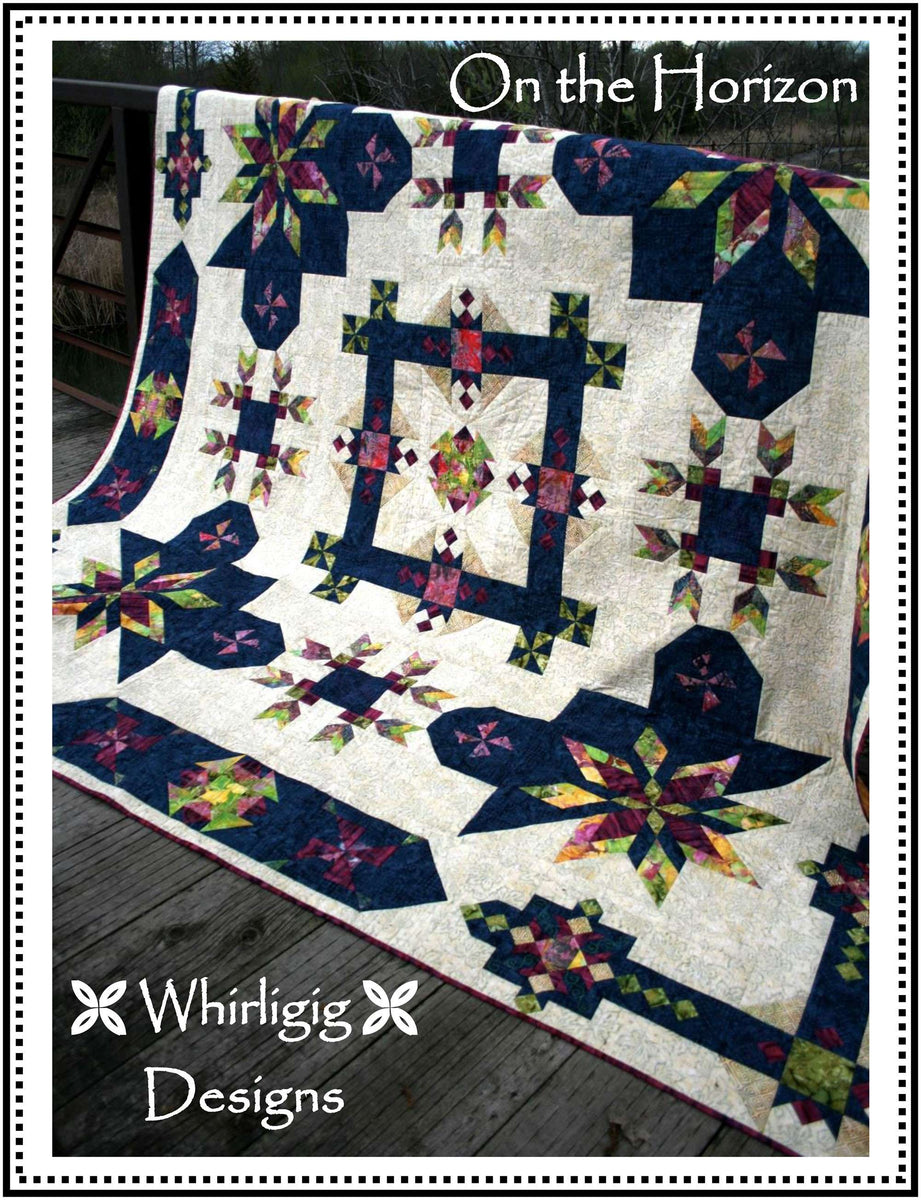On the Horizon Quilt pattern by Whirligig Designs – Keepsake Quilting